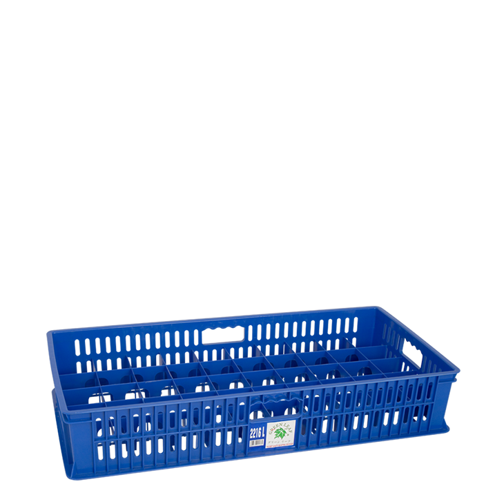 Container Box Plastik Industri | GREEN LEAF 2216 L | 810 x 414 x 151 mm ...