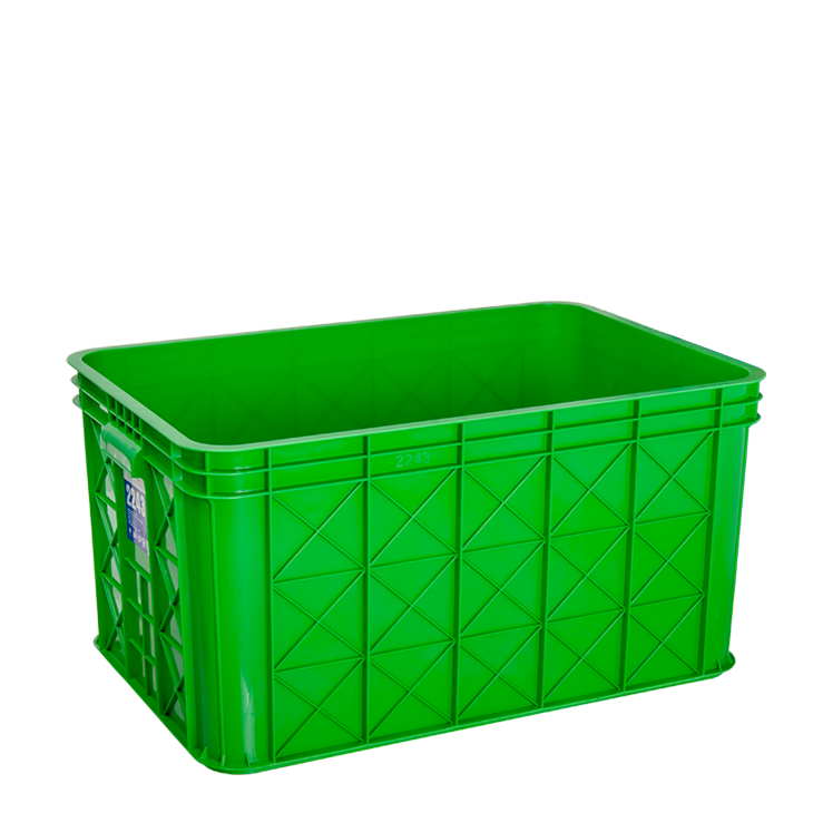 Container Box Plastik Industri | GREEN LEAF 2243P | 732 x 477 x 369 mm ...