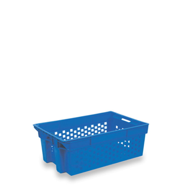 Container Box Plastik Industri | GREEN LEAF 2201L | 575 x 370 x 209 mm ...