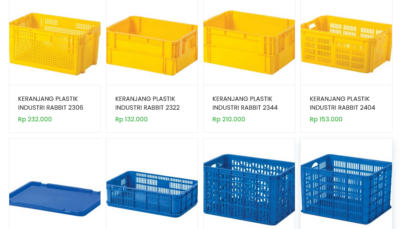 Ragam Ukuran Box Container Plastik Keranjang Industri - CONTAINER BOX ...