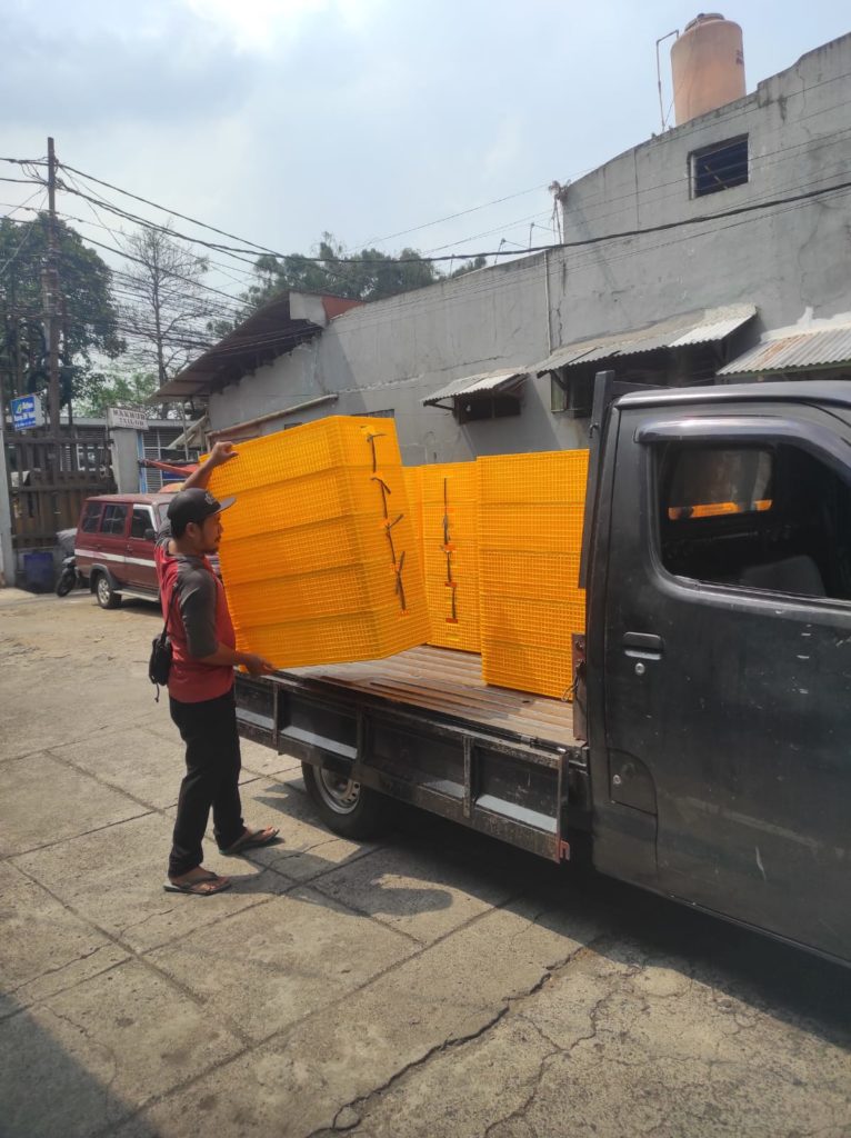 Pengiriman Box Container Plastik Industri Rabbit 7303 ke Kupang – NTT ...