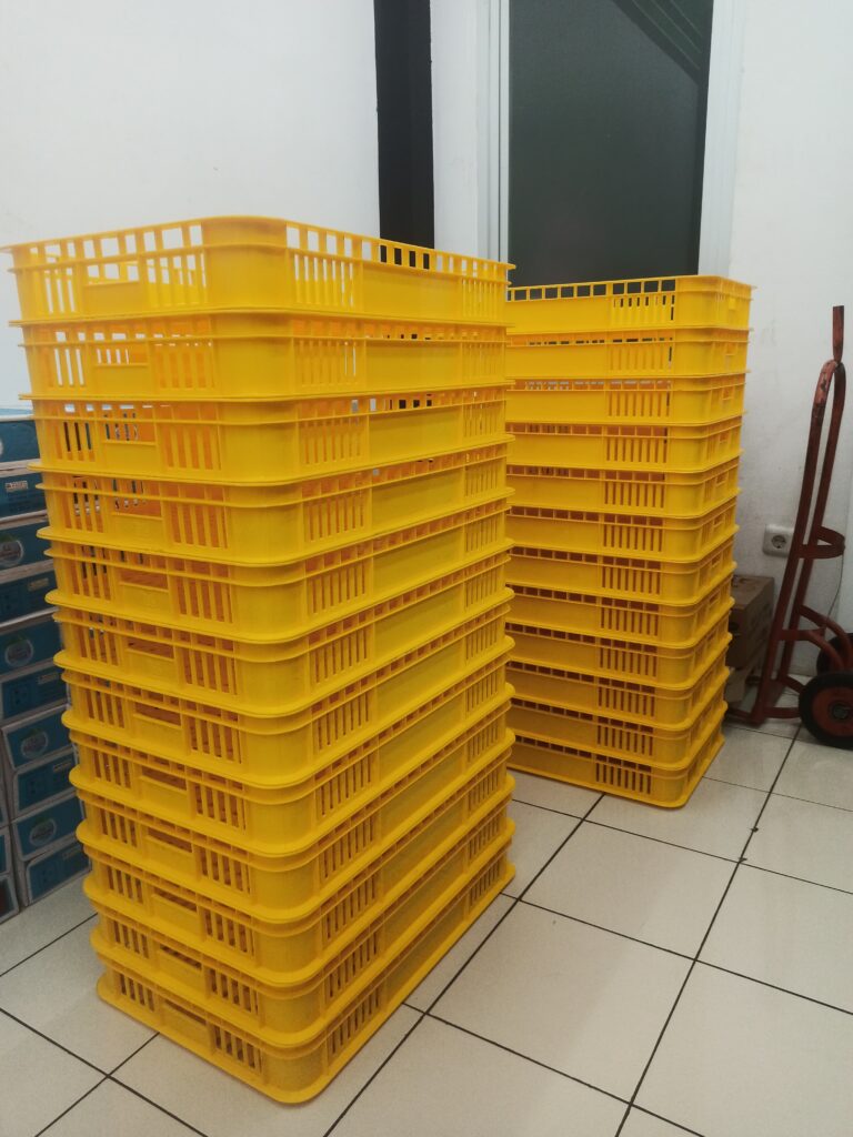 CONTAINER BOX PLASTIK KERANJANG KONTAINER INDUSTRI SERBAGUNA